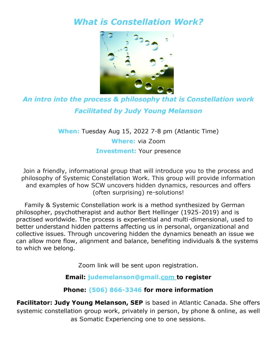 Free Intro to Constellation Work – Atlantic Constellations